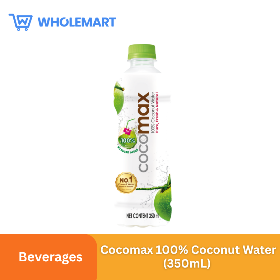 Cocomax 100% Coconut Water (350mL) – Wholemart