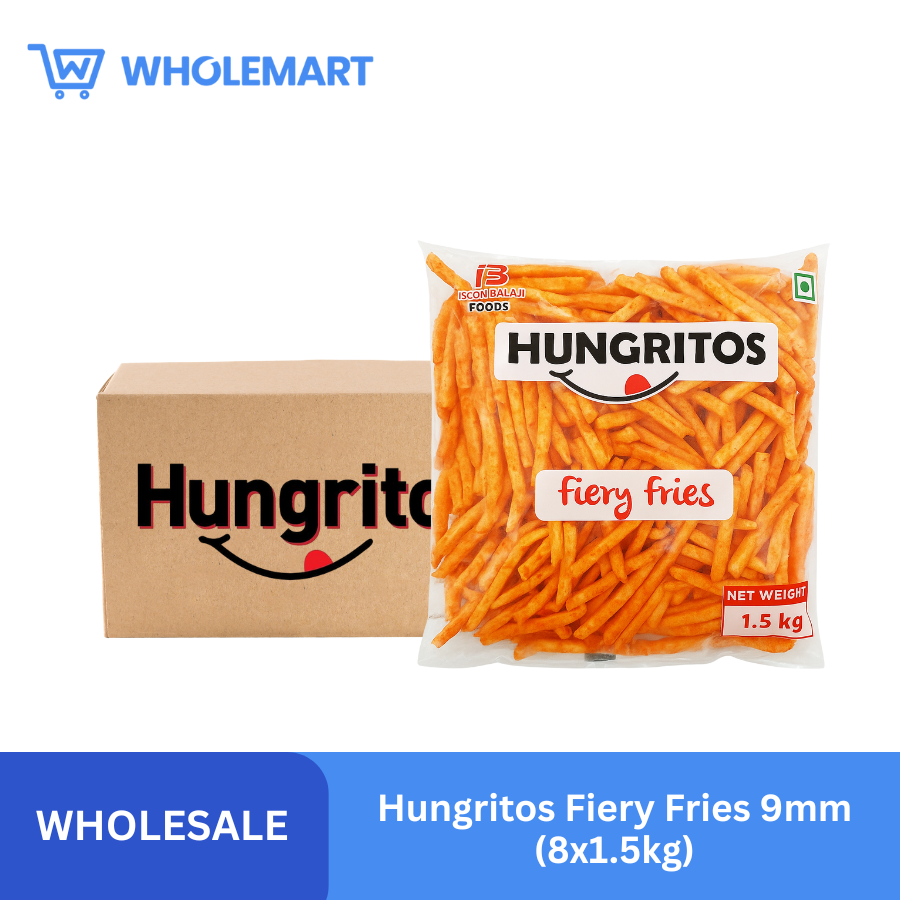 Hungritos Fiery Fries 9mm (8x1.5kg) – Wholemart
