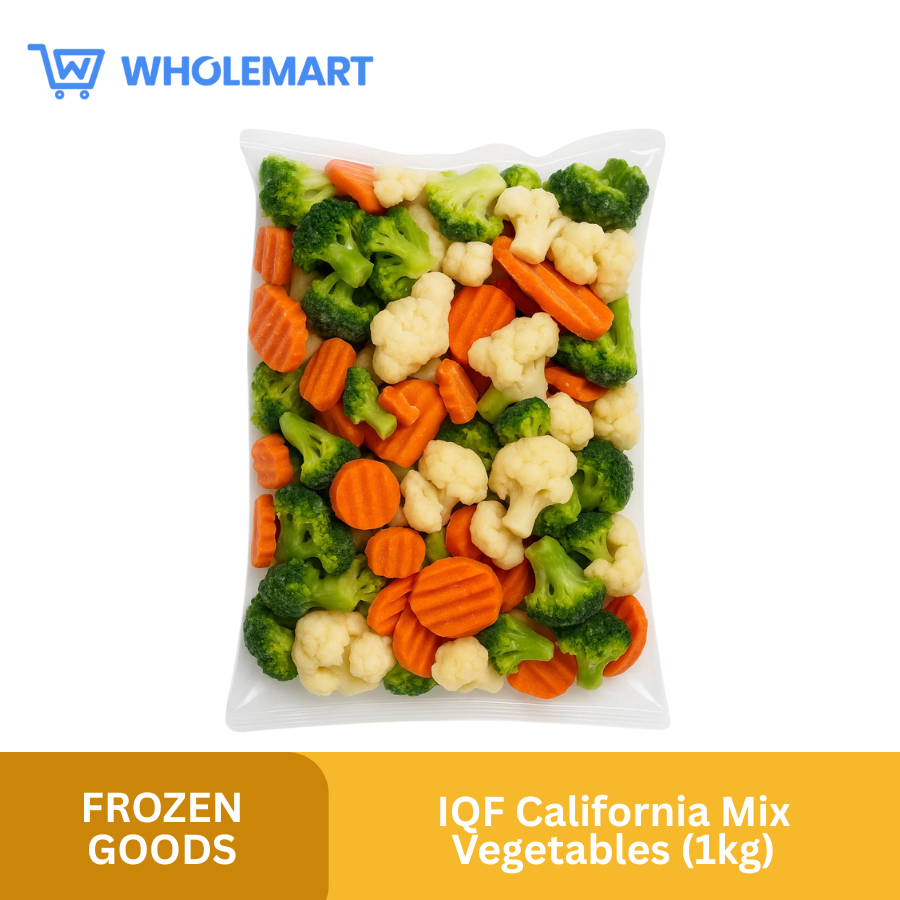 IQF California Mix Vegetables (1kg) – Wholemart
