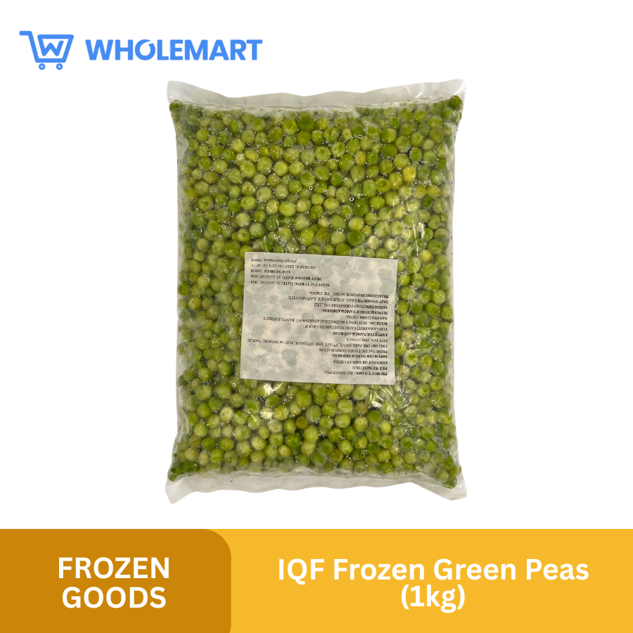IQF Frozen Green Peas 1kg – Wholemart