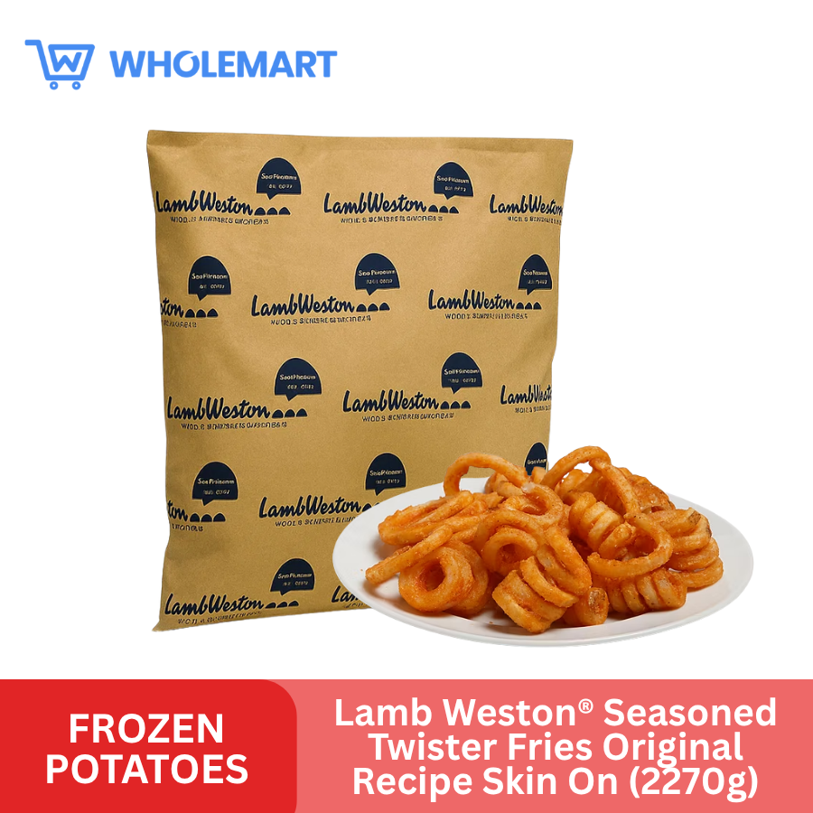 Lamb Weston® Seasoned Twister Fries Original Recipe Skin On (2270g ...