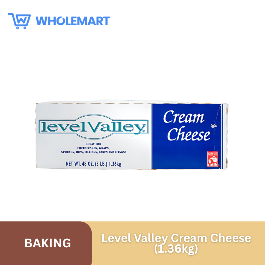 Level Valley Cream Cheese (1.36kg) – Wholemart