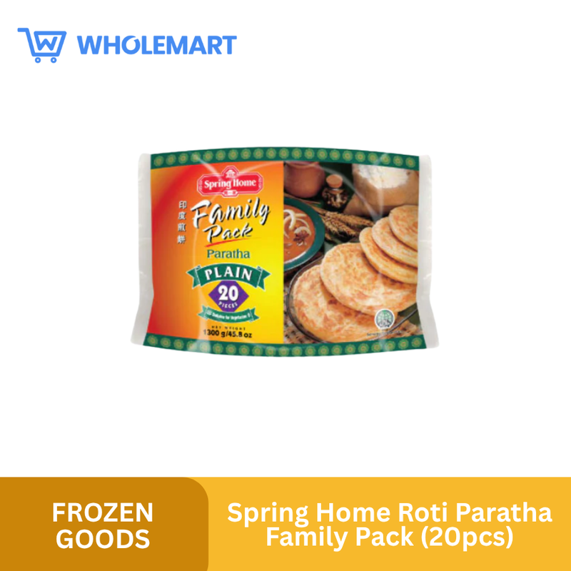 Spring Home Roti Paratha Family Pack (20pcs) – Wholemart